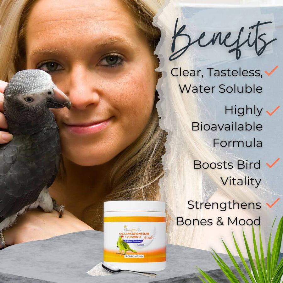 UnRuffledRx Calcium for Birds | Complete Calcium Supplement