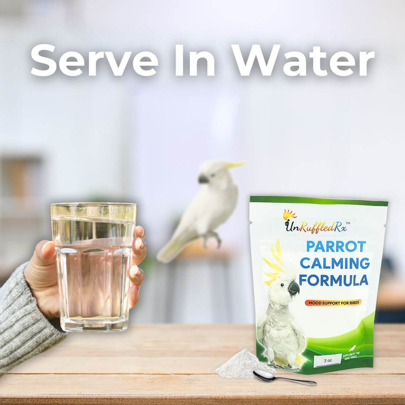 UnRuffledRx Parrot Calming Formula | Bird Calming Supplement