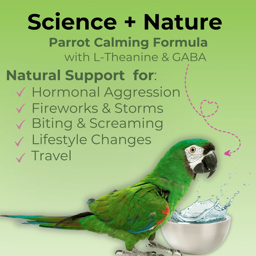 UnRuffledRx Parrot Calming Formula | Bird Calming Supplement