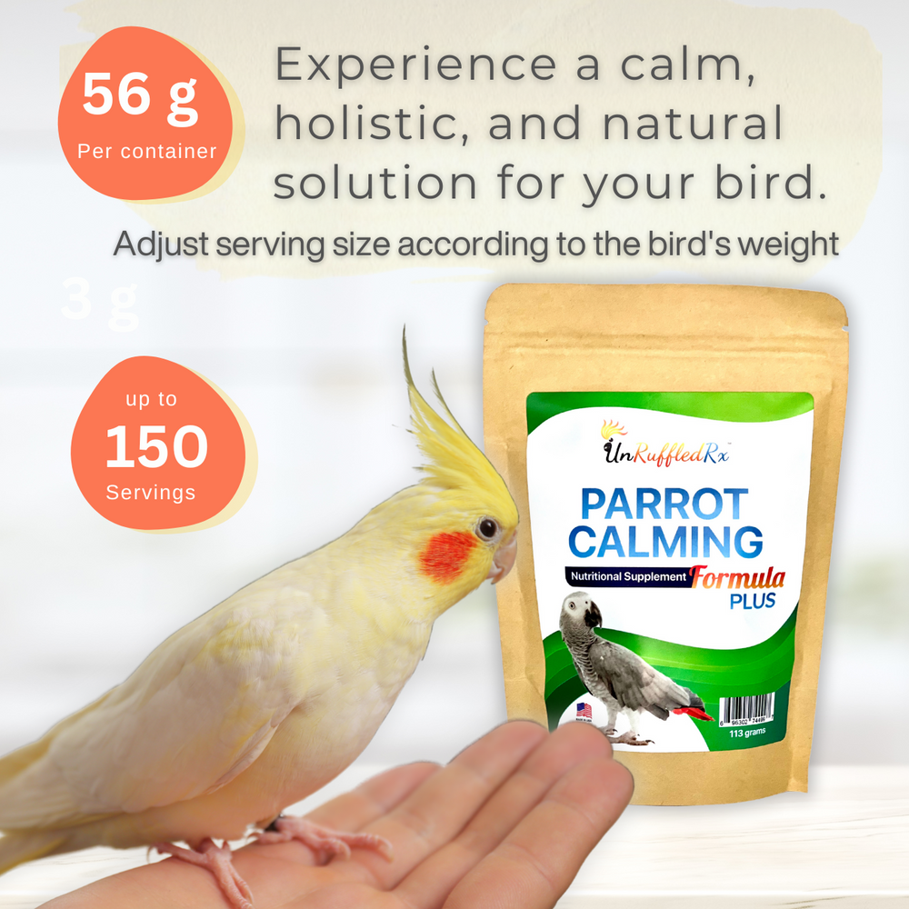 Buy UnRuffledRx Parrot Calming Formula for Bird Anxiety